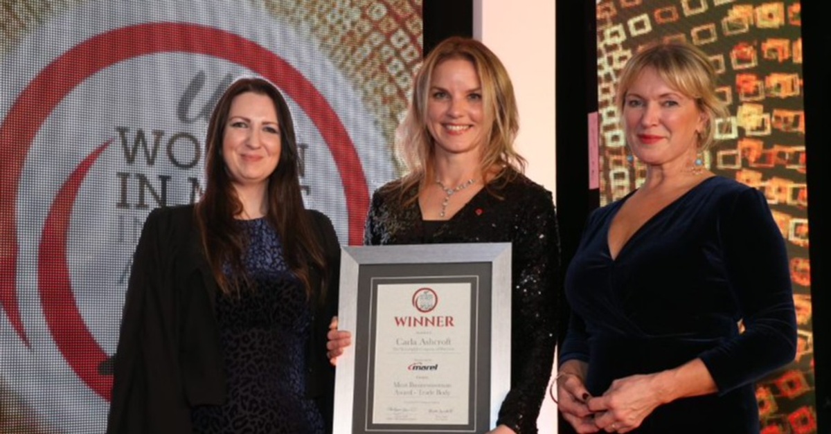 Superstar wins a Meat Businesswoman in Meat Award