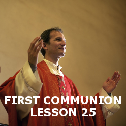 First Communion - Lesson 25 - Holy Orders - CatholicBrain.com