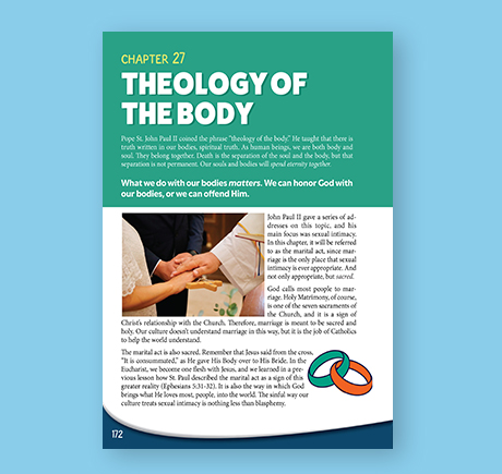 Confirmation - Chapter 27 - Theology of the Body - CatholicBrain.com