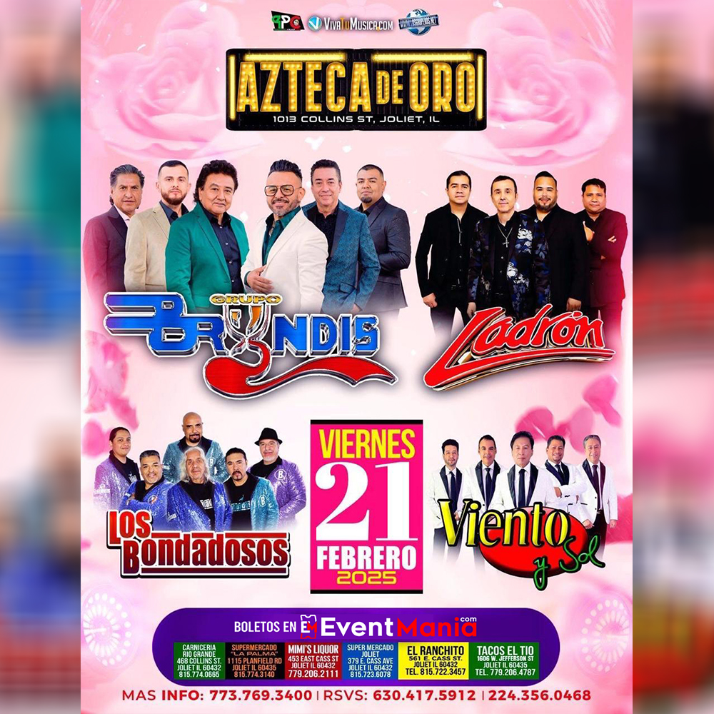 GRUPO BRYNDIS @ AZTECA | Book a seat at Event Mania