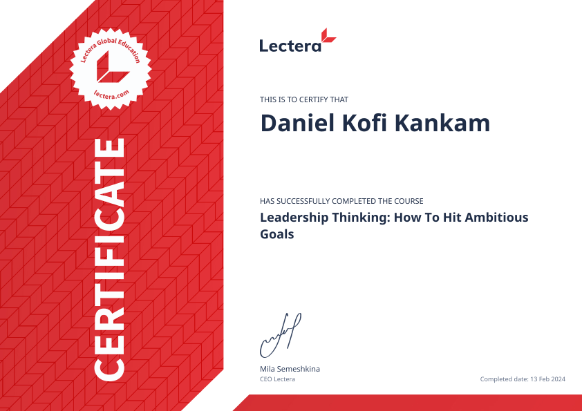 Daniel Kankam, MPA, BSC - Assistant Residential Hall Director ...