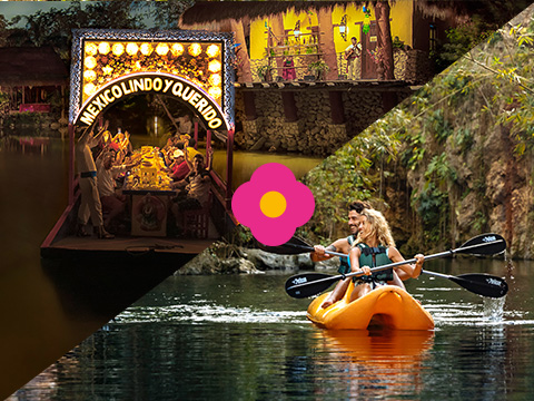 Xoximilco and Xenotes | Cancun park and tour packages