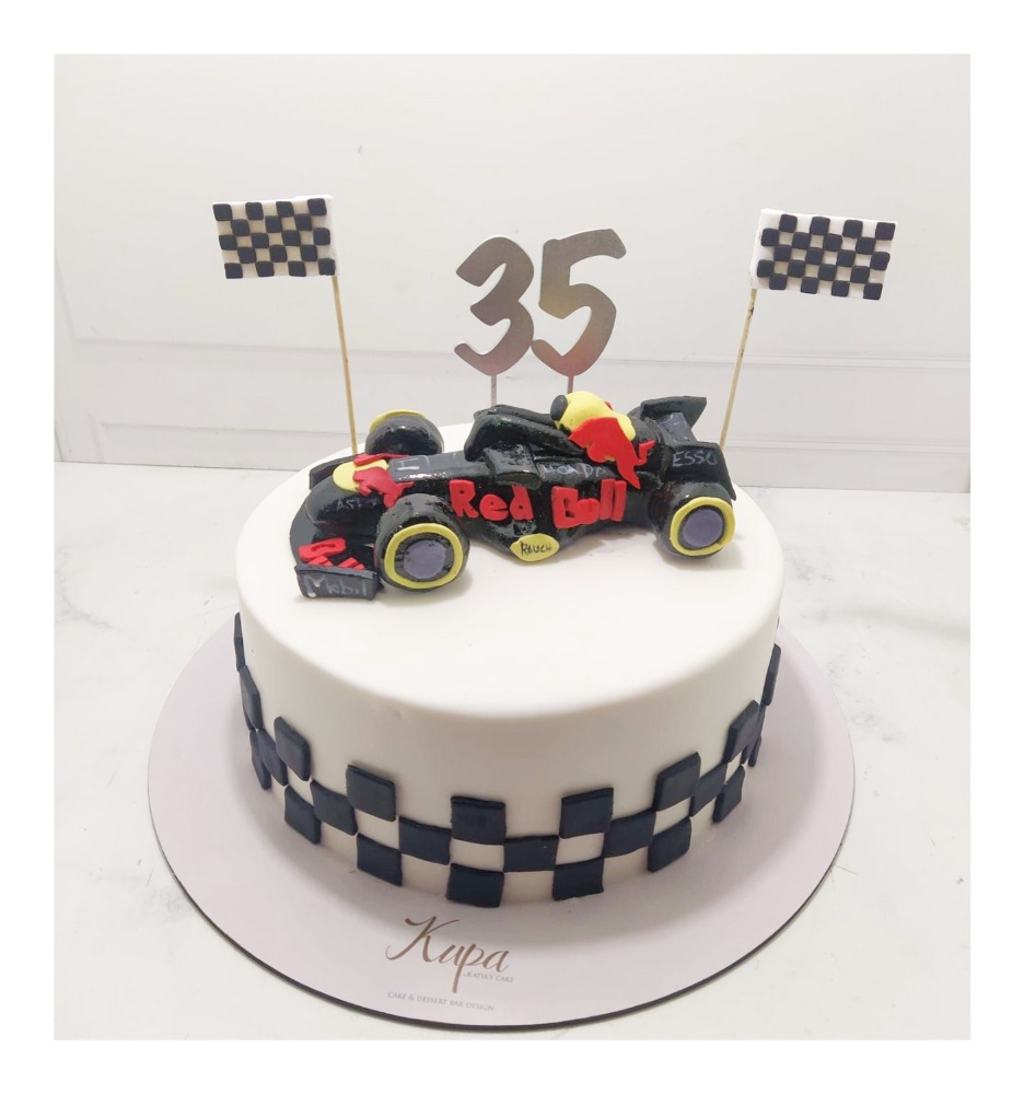 Red Bull F1 Cake Kupa By Katias Cakes