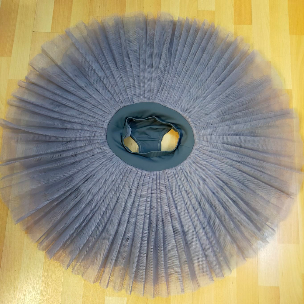 Tutú Plato | TE001 | Gris - Zaza