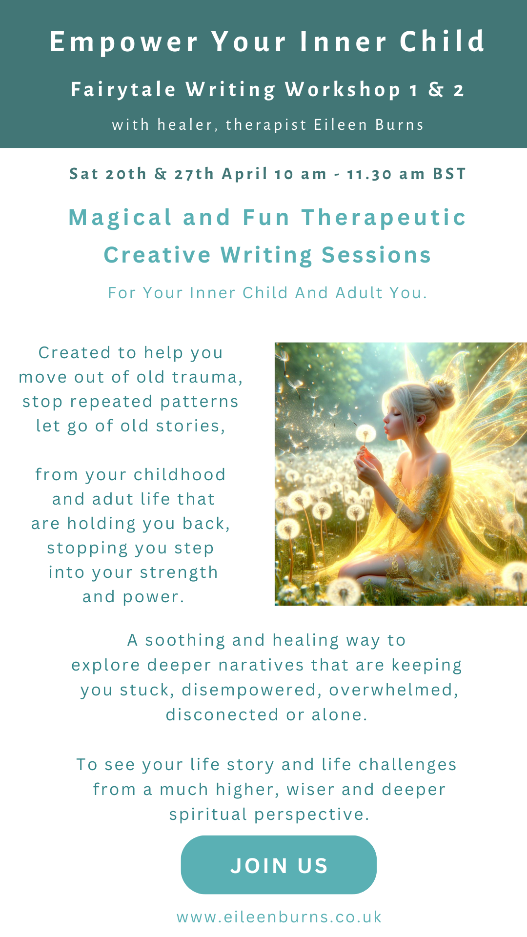 Empower Your Inner Child Fairytale Writing Workshop