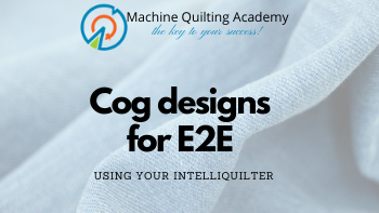 Cog Designs for Edge to Edge quilting