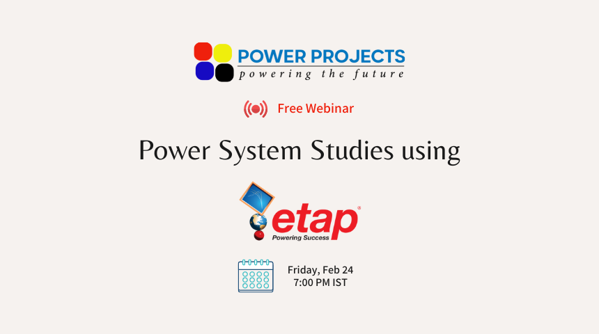 ETAP Training | Free ETAP Training