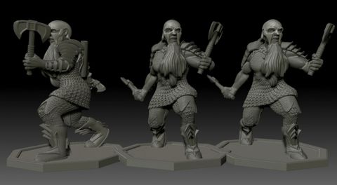 3D Resin Printing and Painting for Miniatures