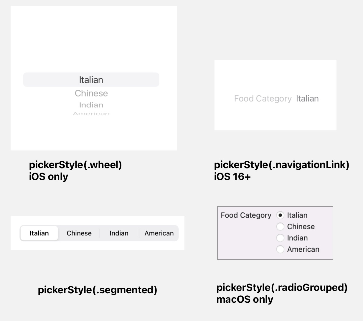 SwiftUI Picker Made Easy Tutorial With Example