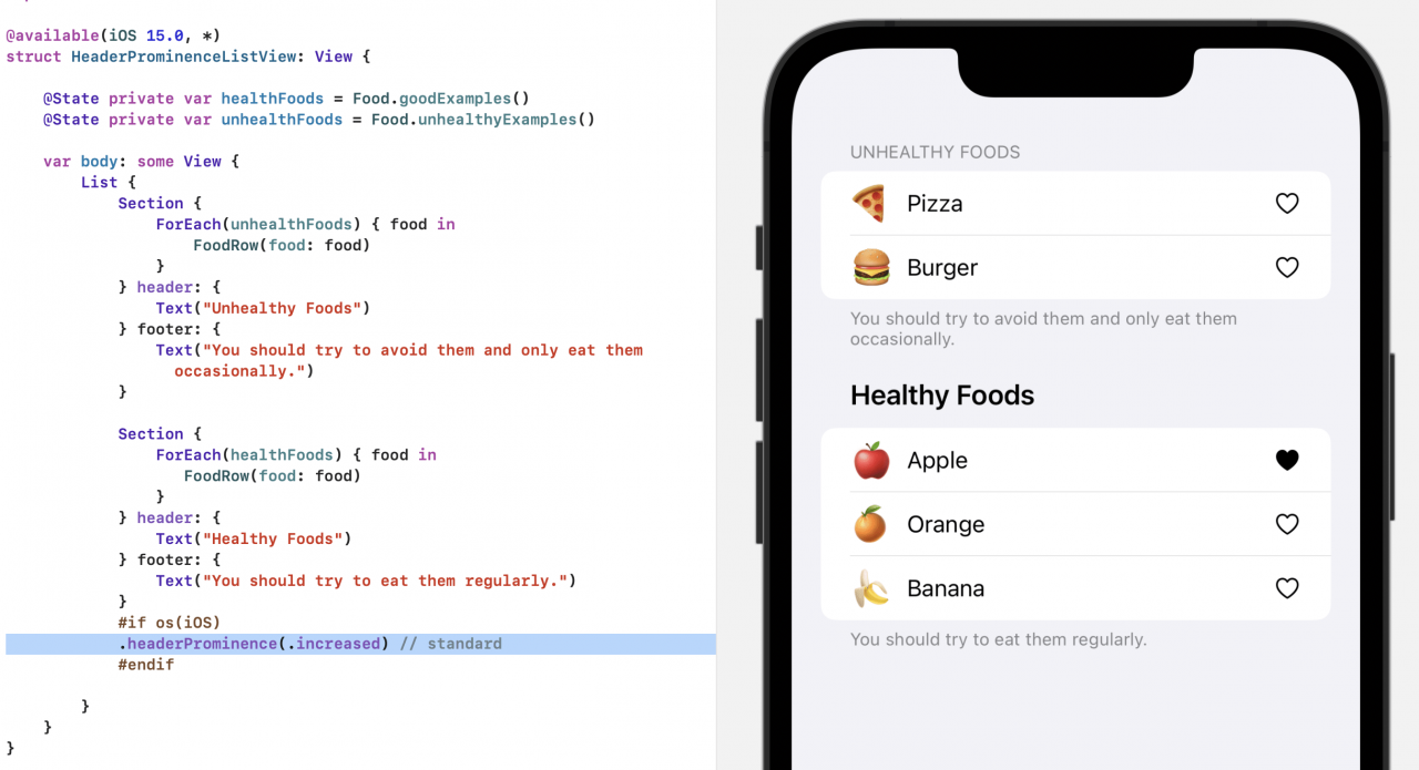 Customise List View Appearance In Swiftui Examples Beyond The Default Stylings