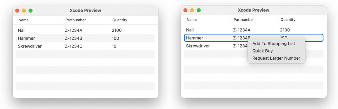 SwiftUI Menu and Context Menu: Buttons with Dropdown Lists