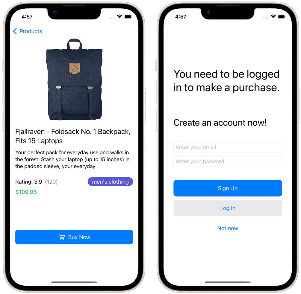 SwiftUI Presentations with Modals, Bottom Sheets, and FullScreen cover ...