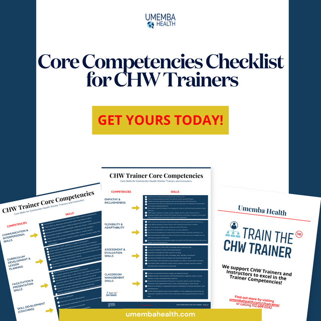 Train the CHW Trainer | Umemba Health Academy