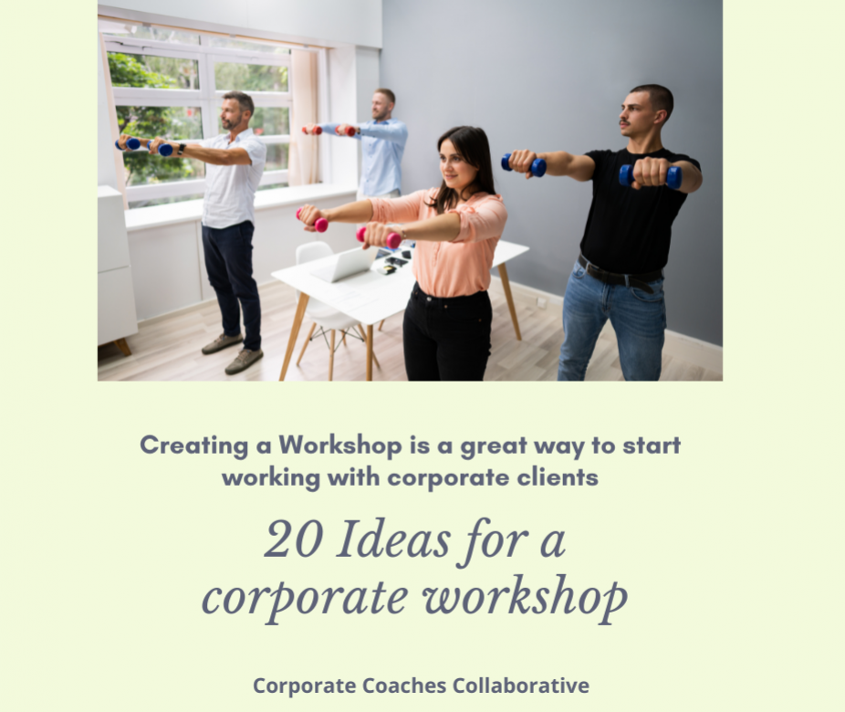 20 Ideas for Corporate Workshops