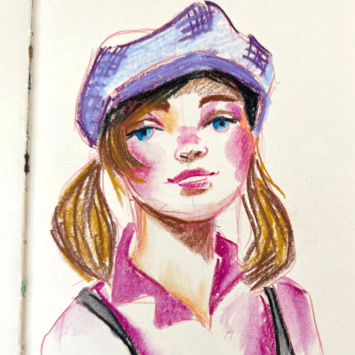 Portrait Party Mixed Media Fun