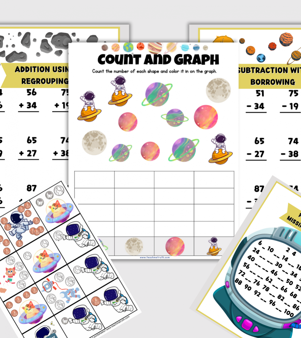 Space-Themed Math & Activities!