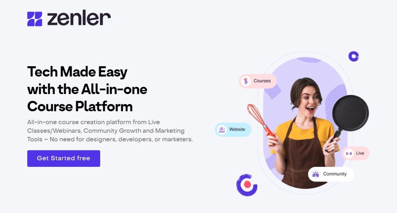 Zenler an All-in-One Course Platform