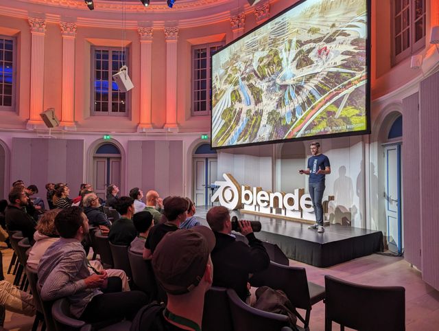 Fluid organic parametric pavilion course with Blender - UH Studio Design Academy