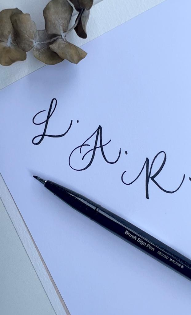 The Art of Modern Calligraphy Capitals