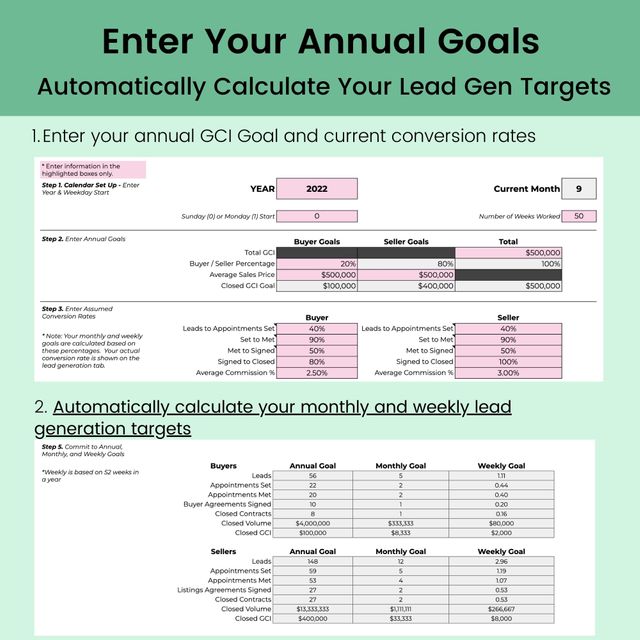 Real Estate Lead Generation Tracker