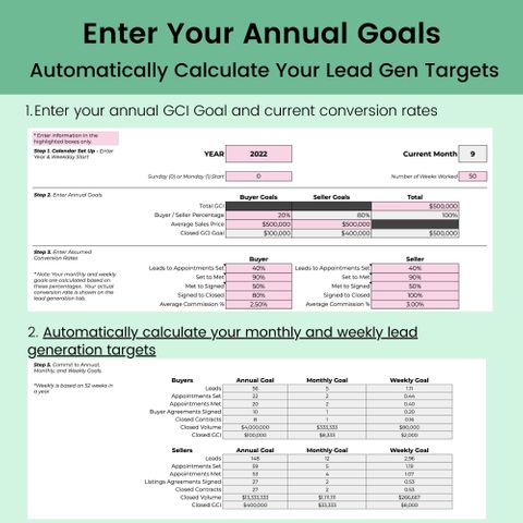 Real Estate Lead Generation Tracker