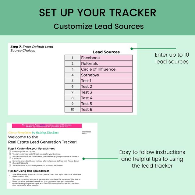 Real Estate Lead Generation Tracker