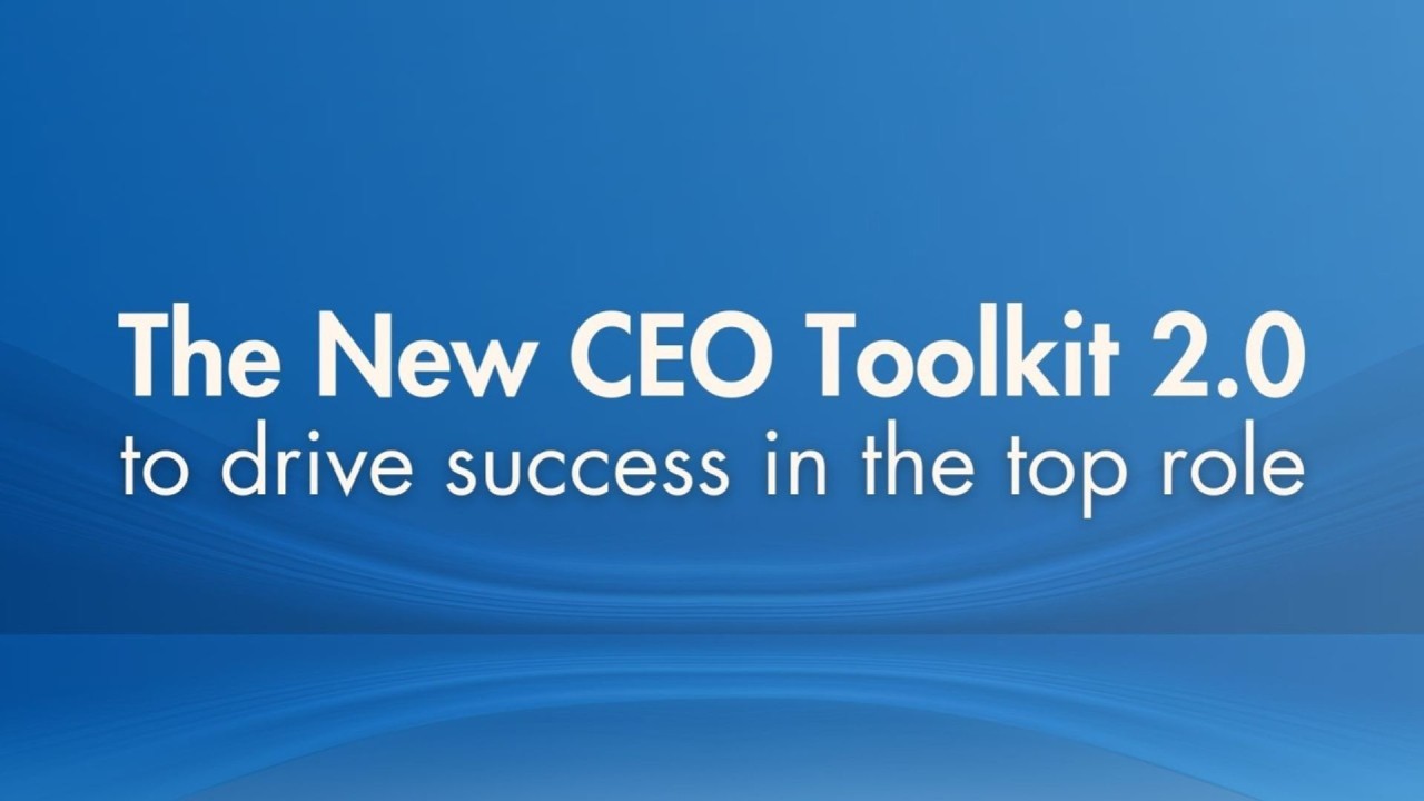 The Making of a CEO: Strategies for Success