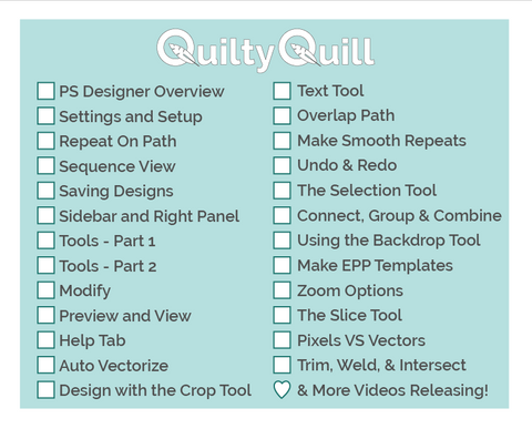 Pro-Stitcher Designer BASICS Course Bundle