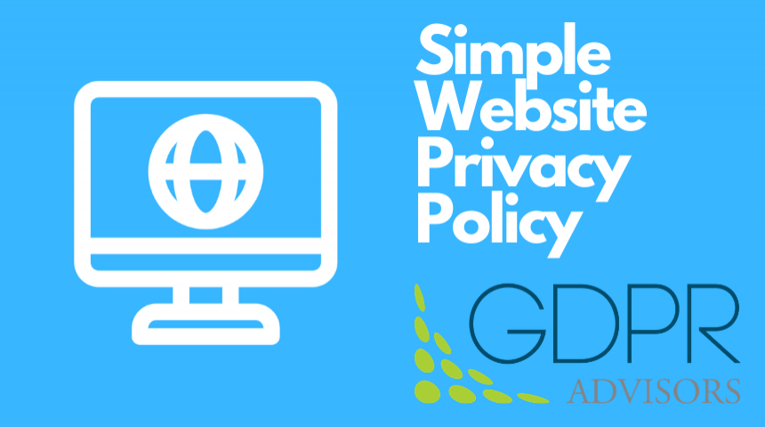 Simple Website Privacy Policy - Businesses aimed at consumers