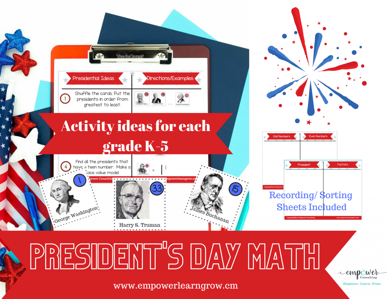 President's Day Math