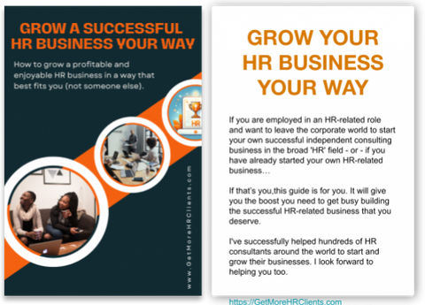 Book: Grow A Successful HR Business Your Way