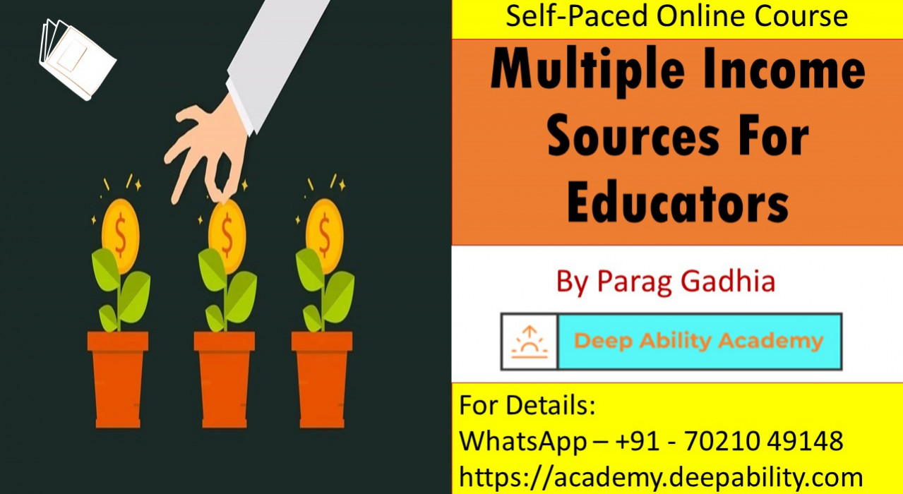 Make Money with Multiple Source of Income For Educators
