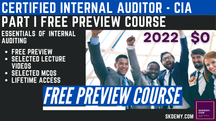 Free Preview Course of CIA Part One