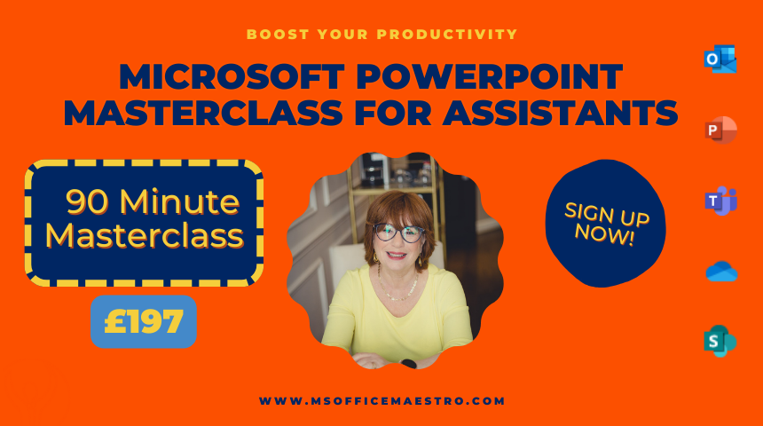 Microsoft PowerPoint for Assistants Masterclass