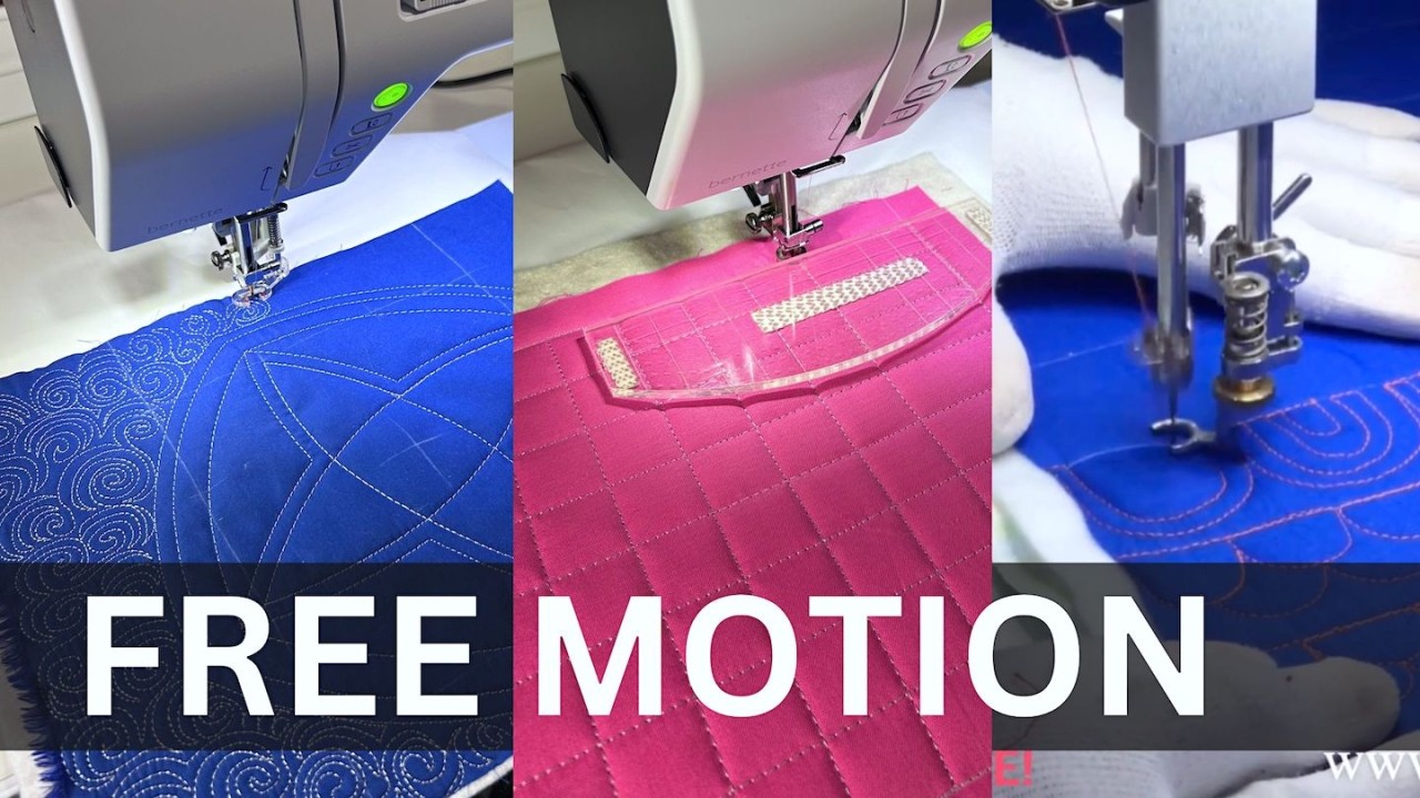 Free Motion & Ruler Quilting Machine Setup