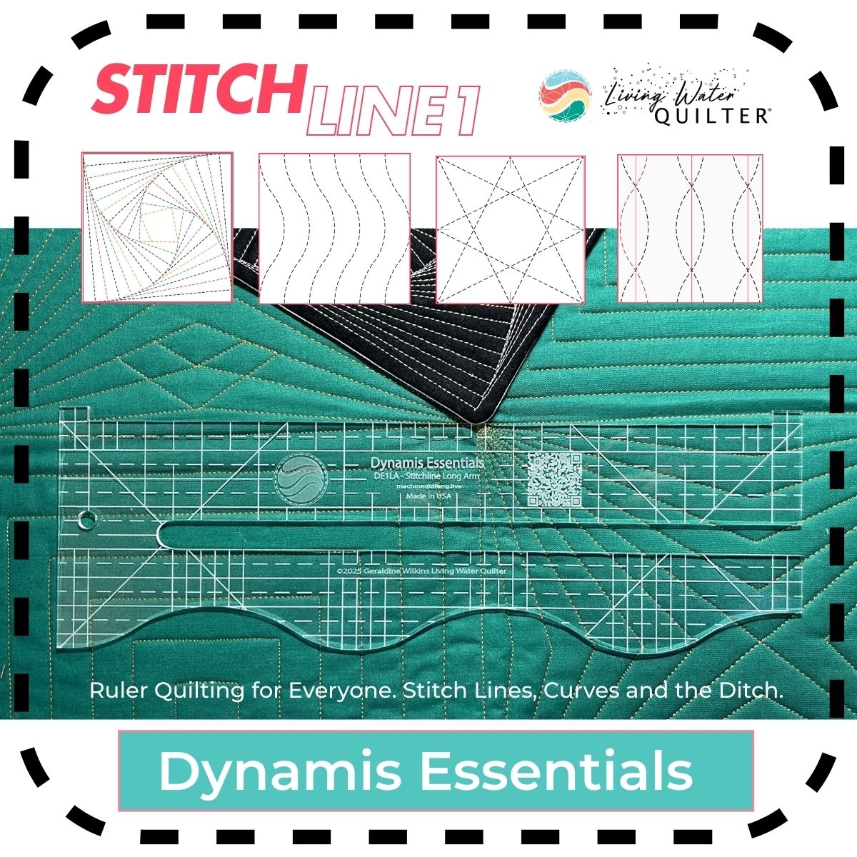 STITCHLINE Ruler Quilting Tool
