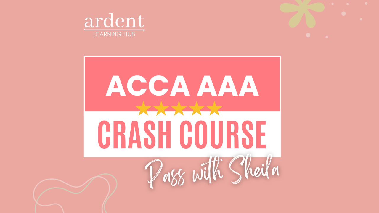 ACCA AAA Crash Course