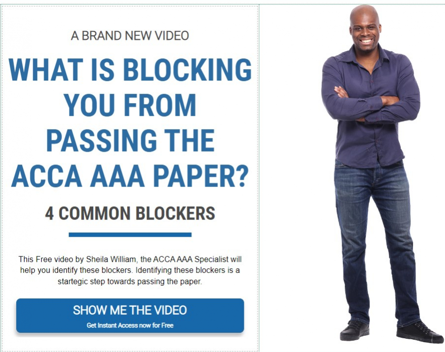 What is blocking you from passing the ACCA AAA paper?