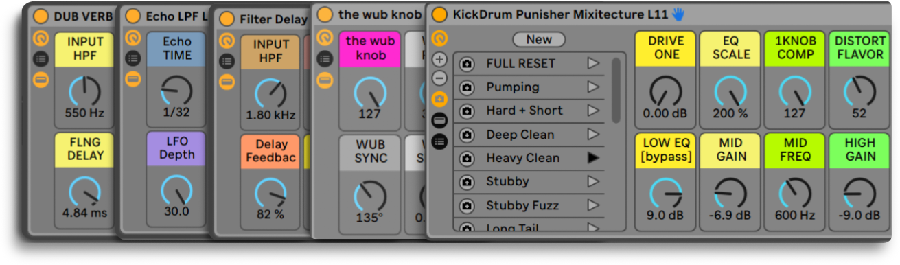 Custom Ableton Racks | Mixitecture