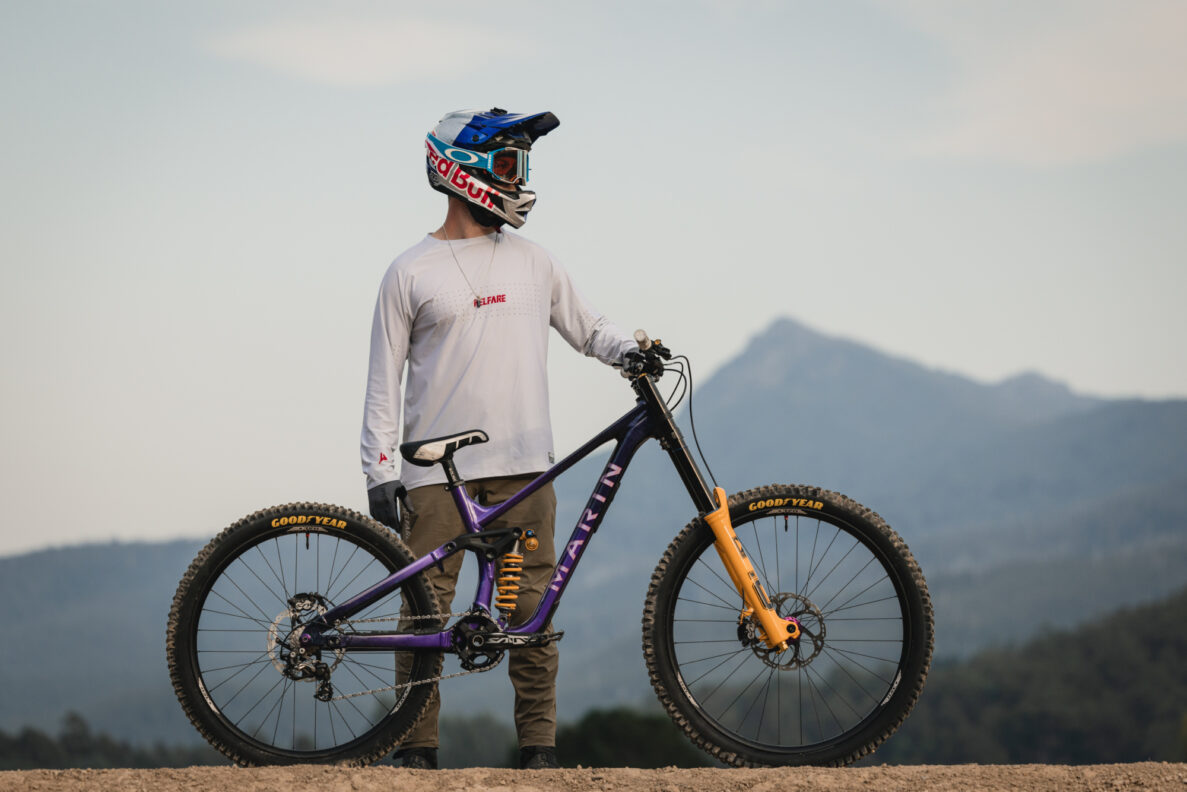 Marin Bikes | Matt Jones Rides The New Quake At Hardline 2025
