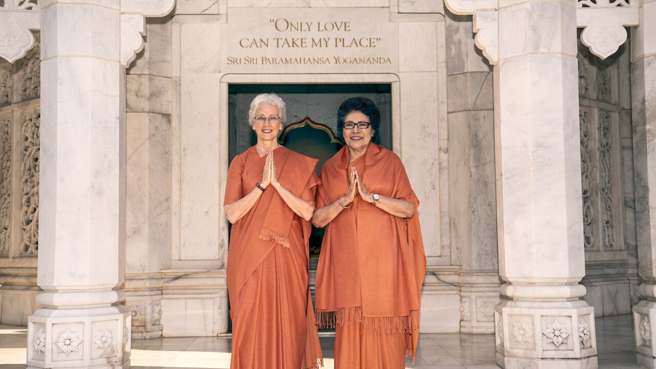SRF Nuns Visit Yogoda Satsanga Society of India Ashrams | Self ...