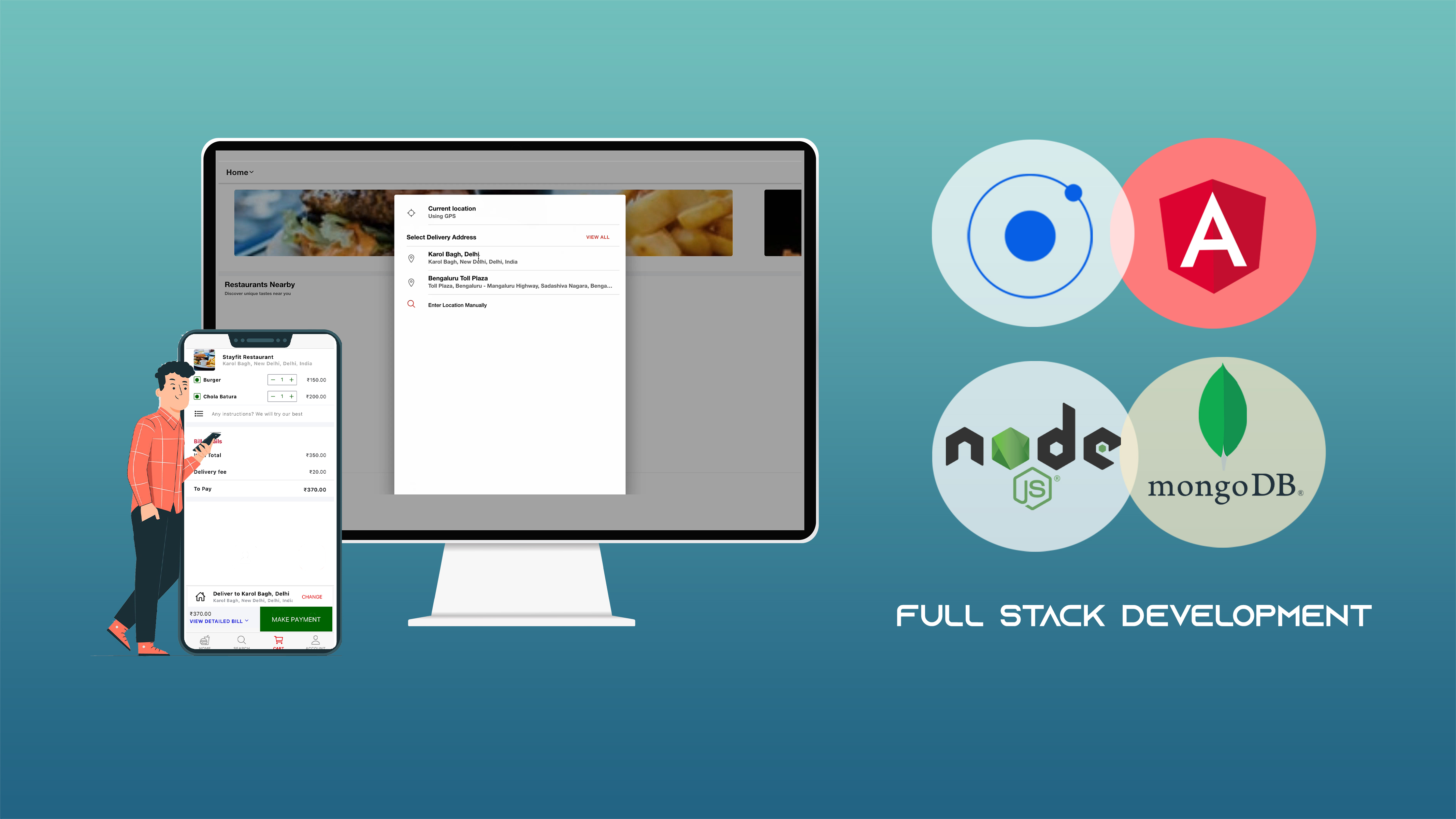 Ionic 7+ & NodeJS: Beginner to Pro - Build Food Delivery App - codedamn Ionic 7+ & NodeJS: Beginner to Pro - Build Food Delivery App - codedamn