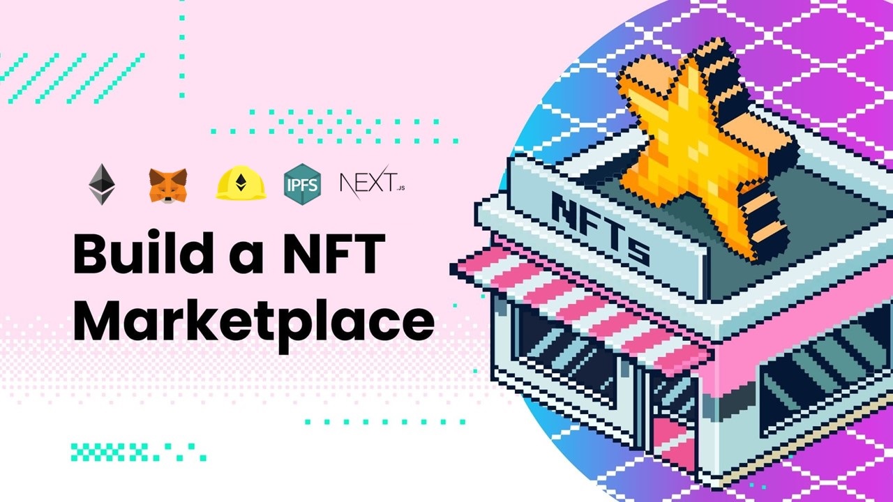 Build a full stack NFT Marketplace using Solidity & Next js