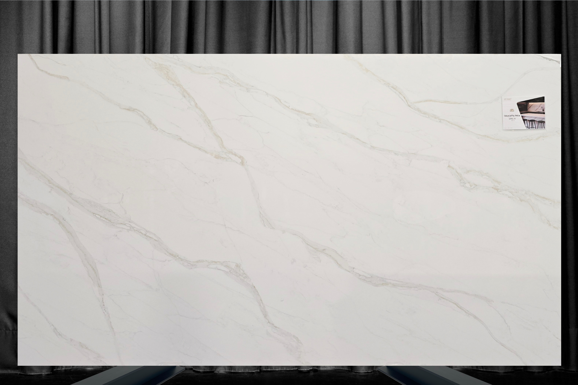 CRS - 3CM Calacatta Theia Jumbo Quartz Polished – Details