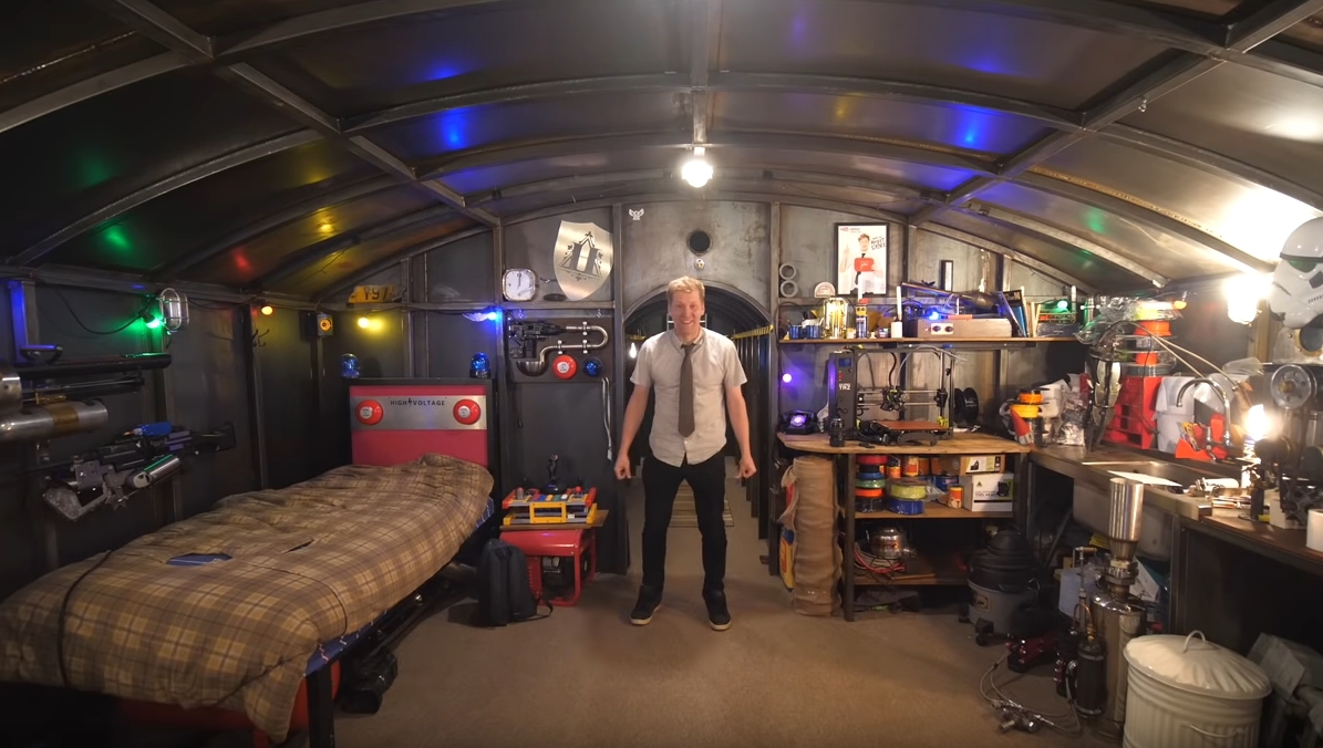 YouTuber Colinfurze’s tour of underground bunker goes viral - Dexerto