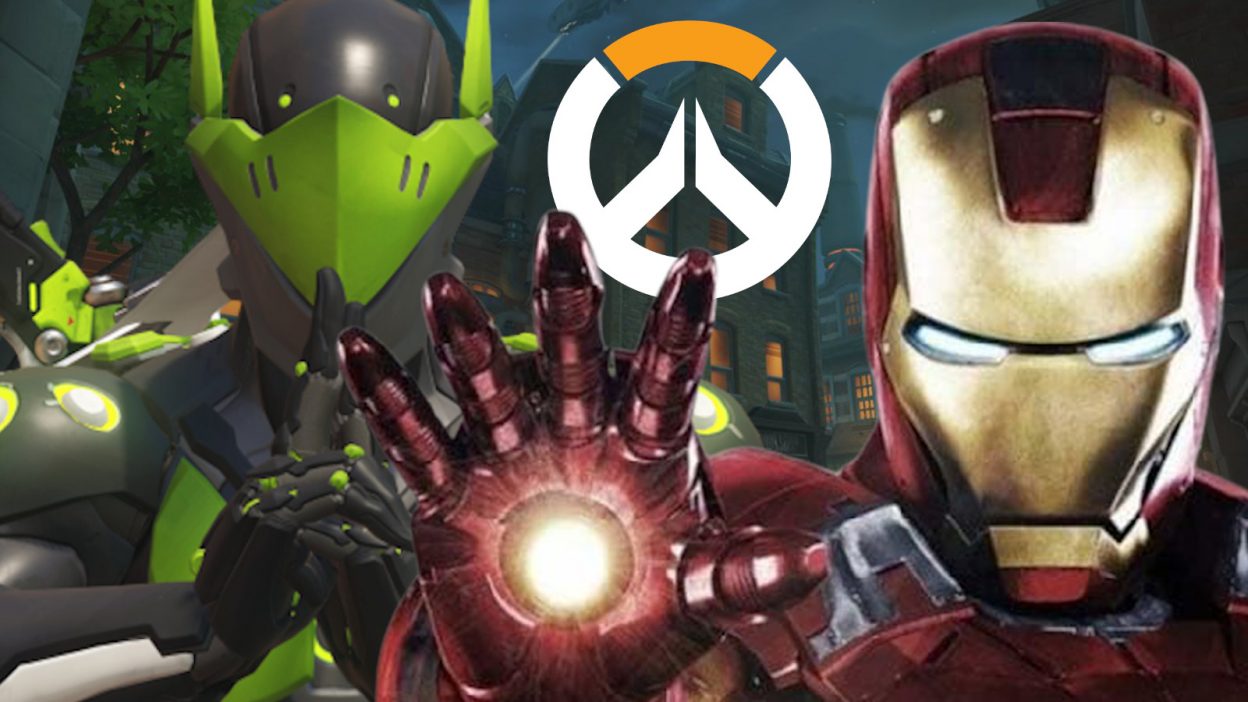 Amazing Overwatch x Marvel crossover skin idea turns Genji into Iron ...