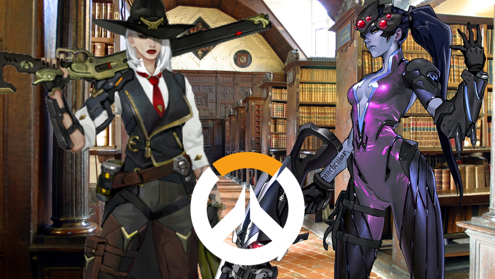 Widowmaker And Ashe Skin Concepts Take Overwatch Fans Back In Time
