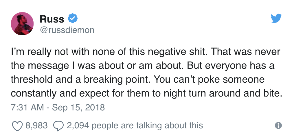 Russ admits he sent "hired goons" to beat up YouTuber Adam22 because of ...