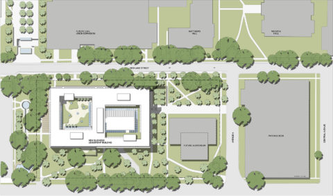 University of North Texas Denton Business Leadership Center - ennead