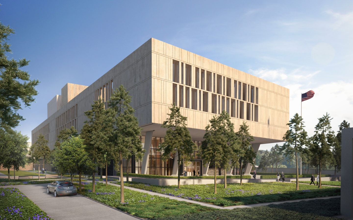 United States Embassy, Ankara, Turkey - ennead